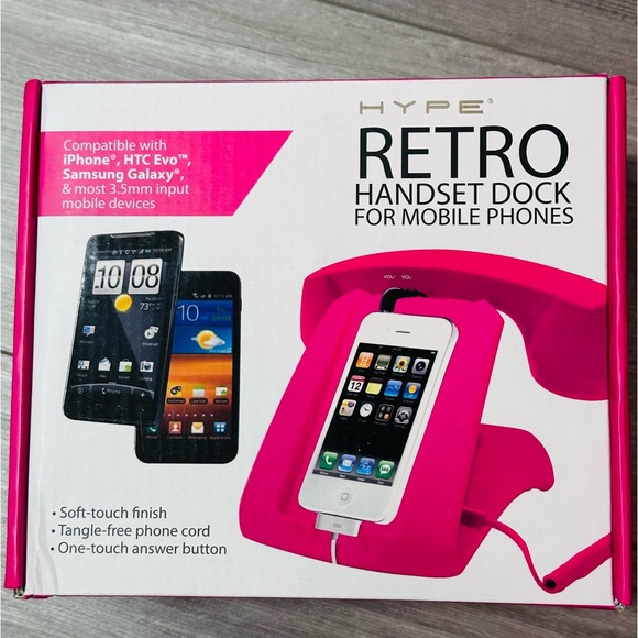 Hype | Cell Phones & Accessories | Retro Phone Handset Dock | Poshmark